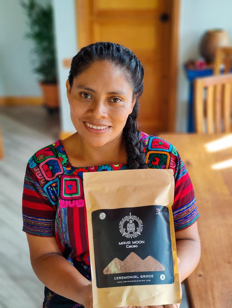 Mayan Organic Ceremonial Cacao: 1lb Powder | Maya Moon Cacao